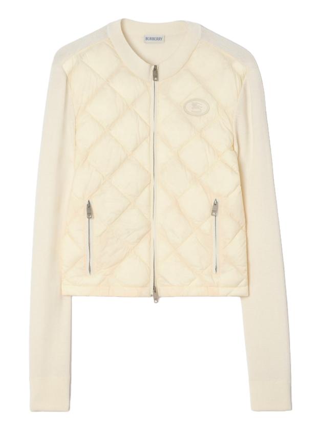 BURBERRY Burberry Quilted Nylon and Wool Jacket